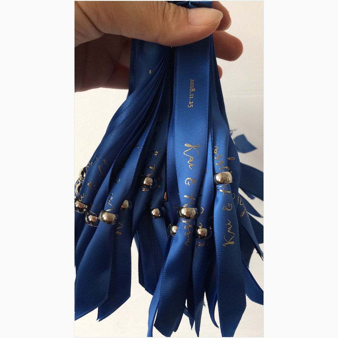 100pcs Handmade Custom Ribbon Satin Wristband Feature Holiday - Etsy