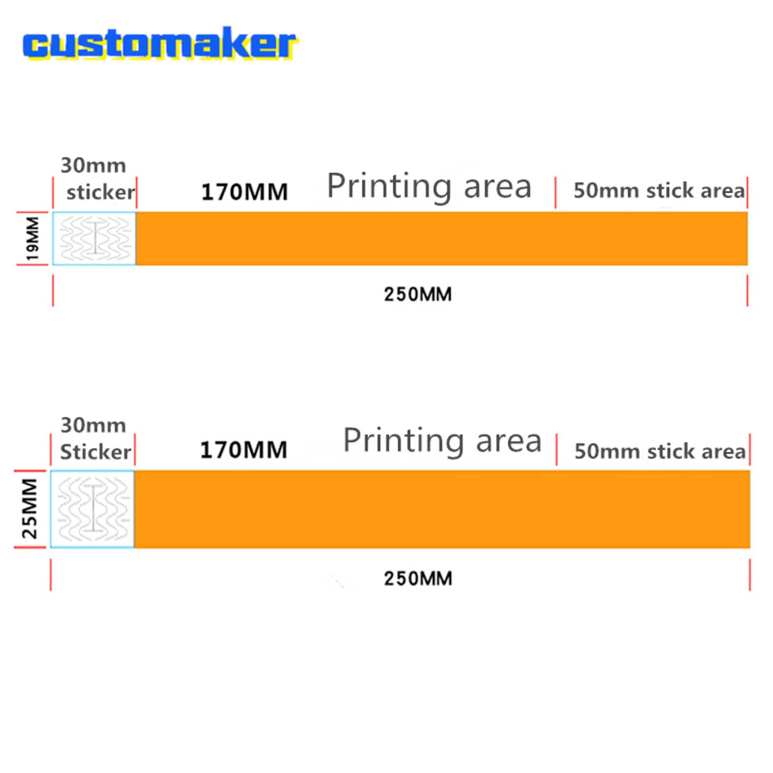 100pcs Tyvek Custom Wristbands, Customized Wristbands, Paper Bracelets ...