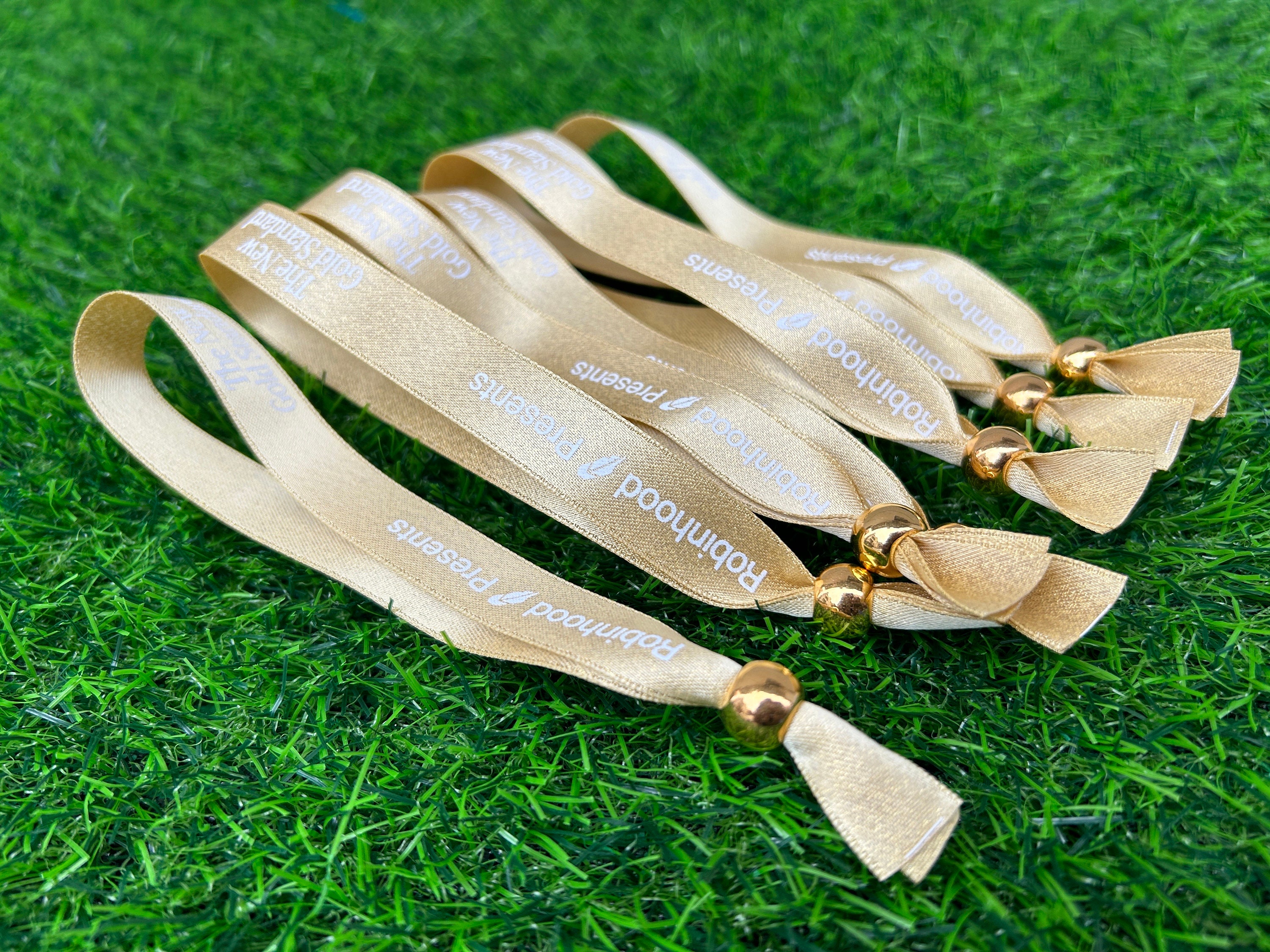 Custom Fabric Wristbands Festival Wedding Bride Favours Fundraiser ...