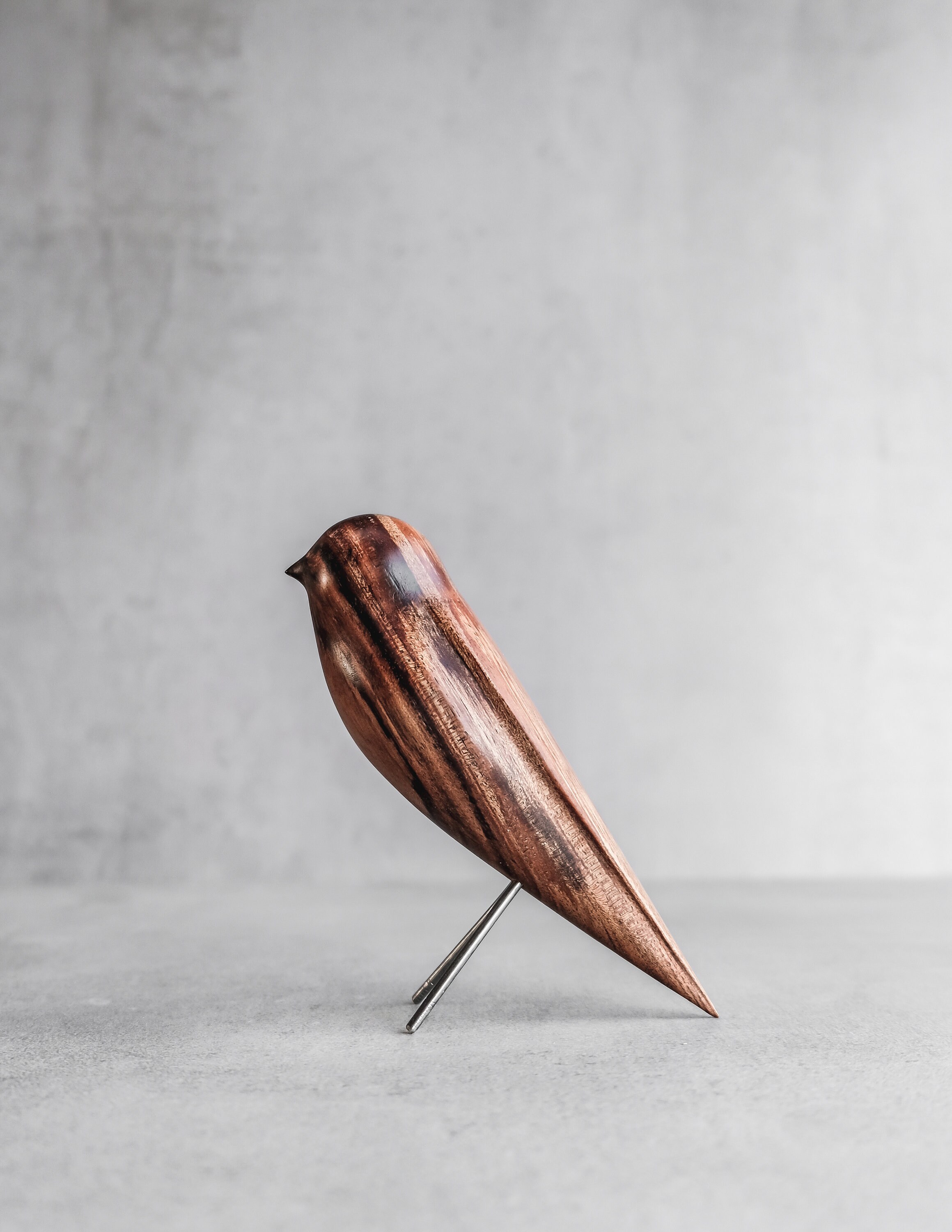 Wooden Robin Bird Sculpture Hand Carved | Etsy