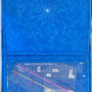 In A Spin Ruler Bag Pattern Using Westalee Ruler Foot and Rulers. - Etsy