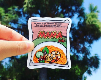 Chinese Take-out Box Sticker Chinese Food Sticker Asian - Etsy