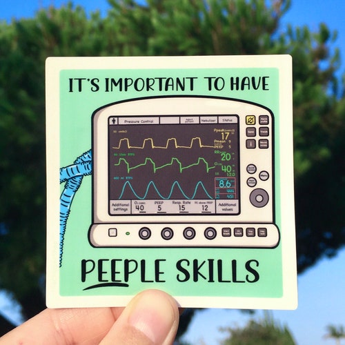 Respiratory Therapist Sticker - Etsy