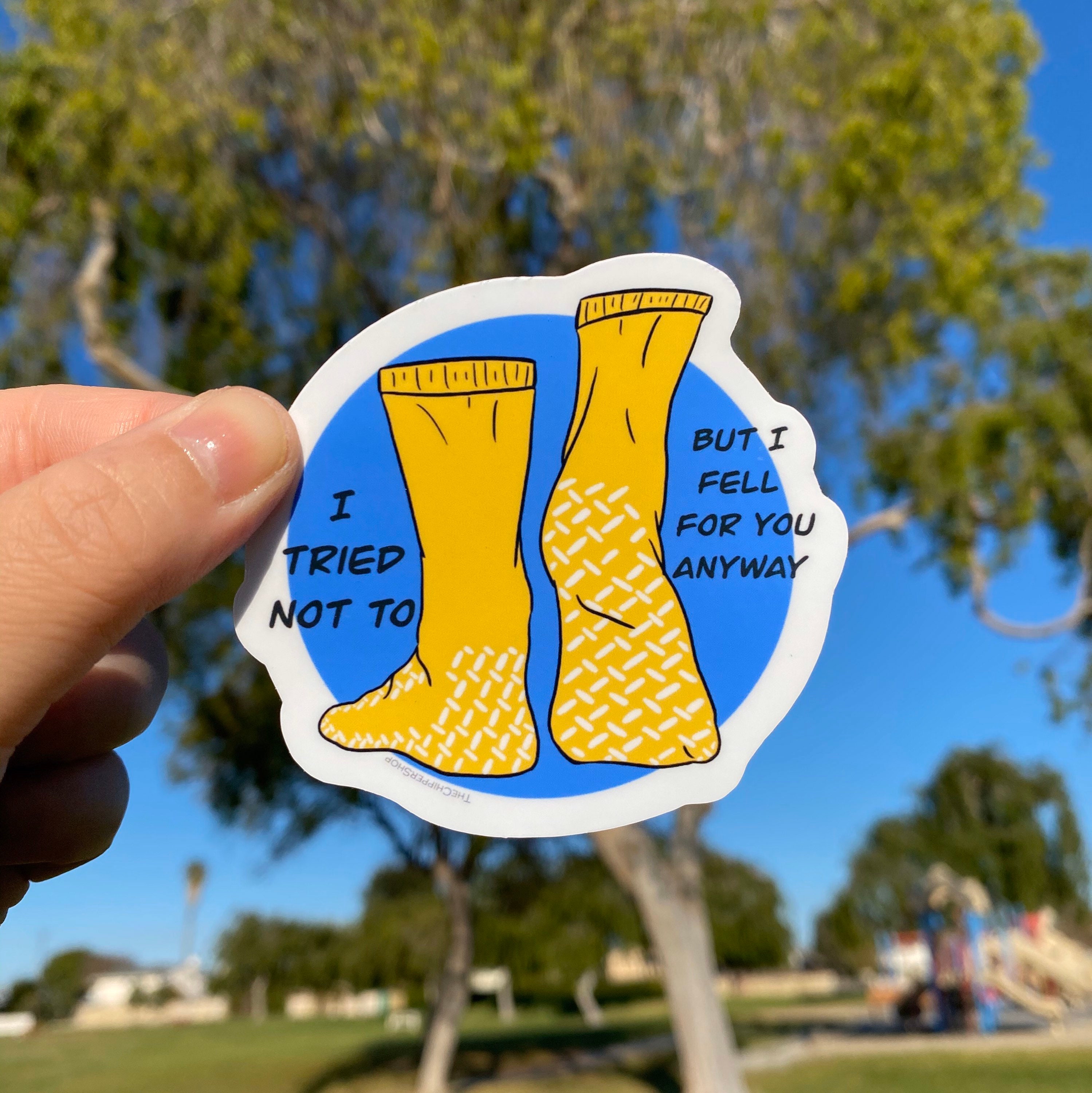 Fall Risk Socks Sticker Funny Nursing Vinyl Sticker Nursing | Etsy