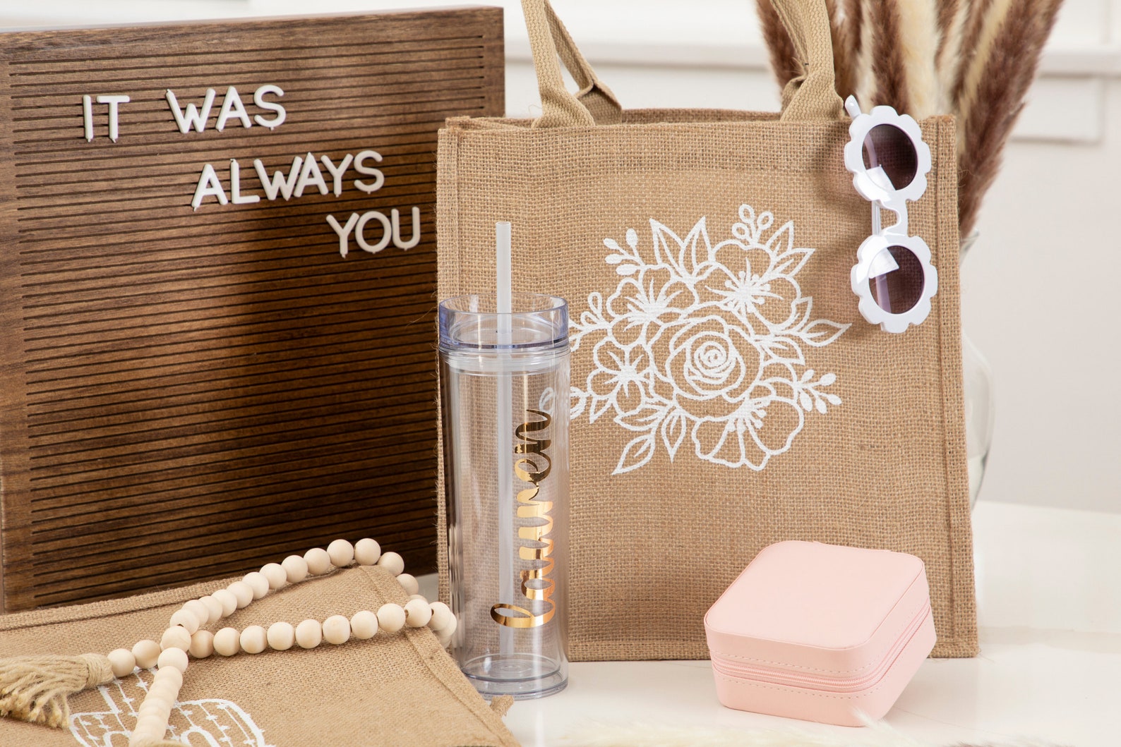 Flower Girl Burlap Jute Tote Bag Beach Jute Gift Bag Flower - Etsy