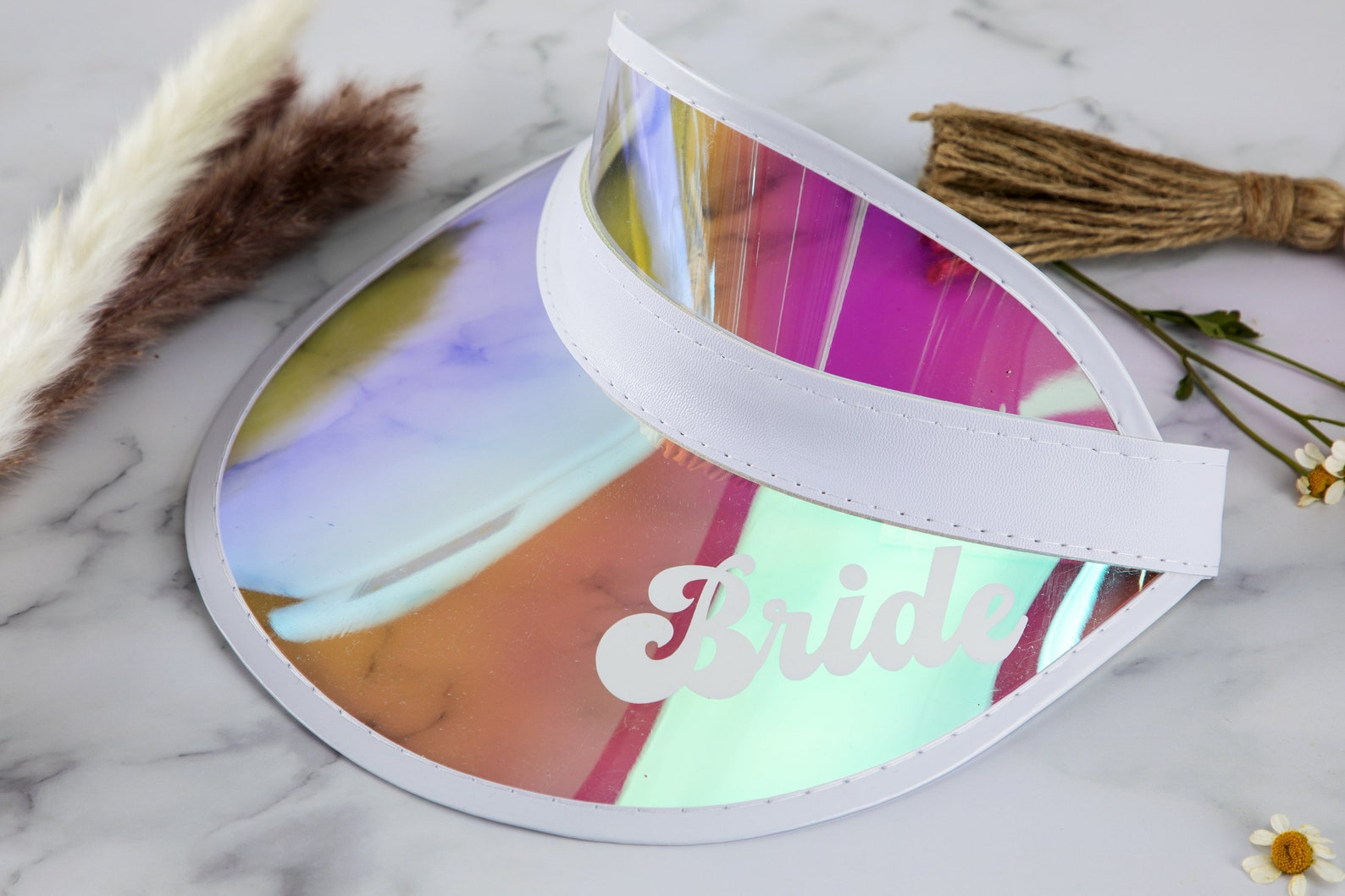 Bachelorette Holographic Visors Bride Bachelorette Party Sun | Etsy