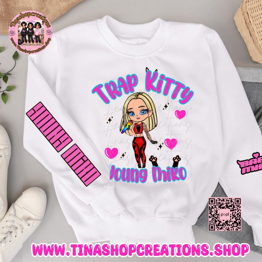 Young Miko Inspired T-shirt, Baby Miko Apparel, Sweatshirt, and Hoodie ...