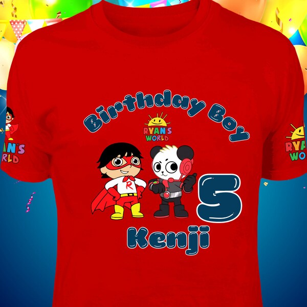 Ryans World Birthday - Etsy