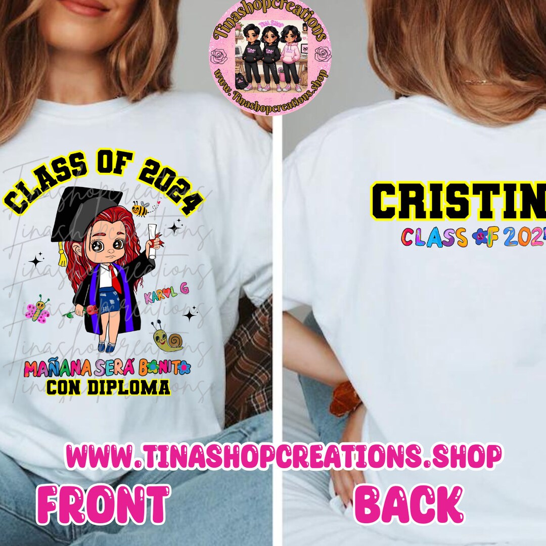 Personalized Karol G Inspired Graduation Apparel Unisex Design With ...