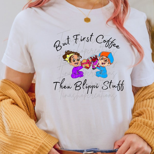 Blippi Meekah Shirt for Mom - Etsy