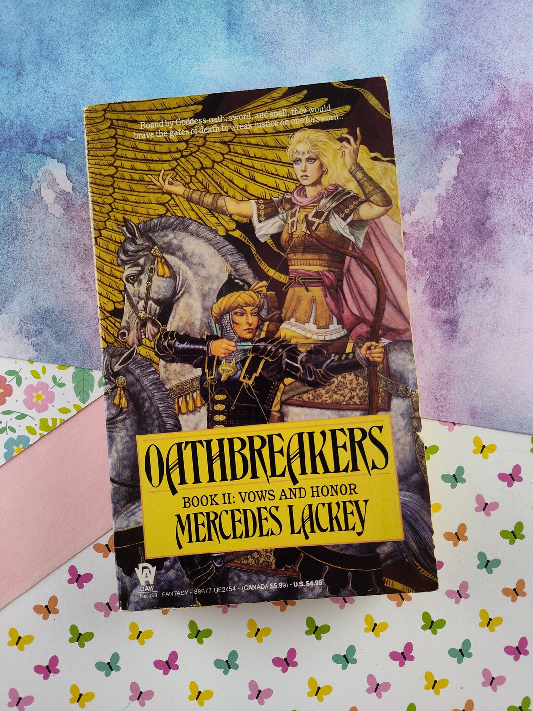Vintage 1989 Oathbreakers Book II: Vows and Honor by Mercedes Lackey ...