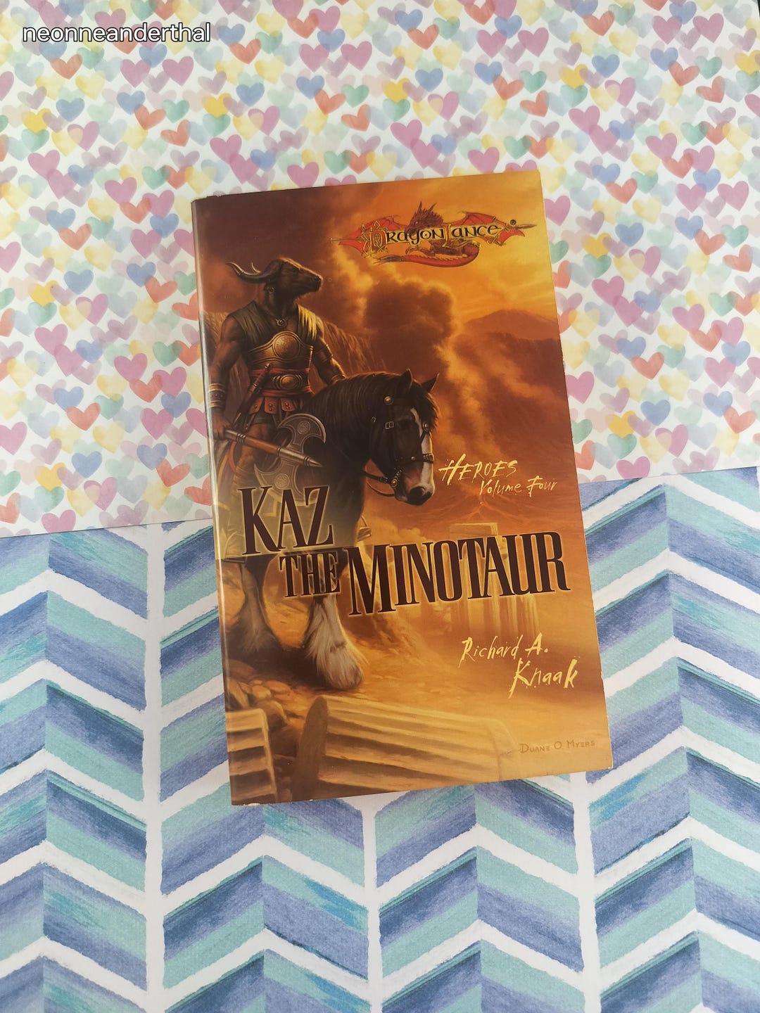 Vintage 2004 Kaz the Minotaur Dragonlance Heroes Vol. 4 by Richard A ...