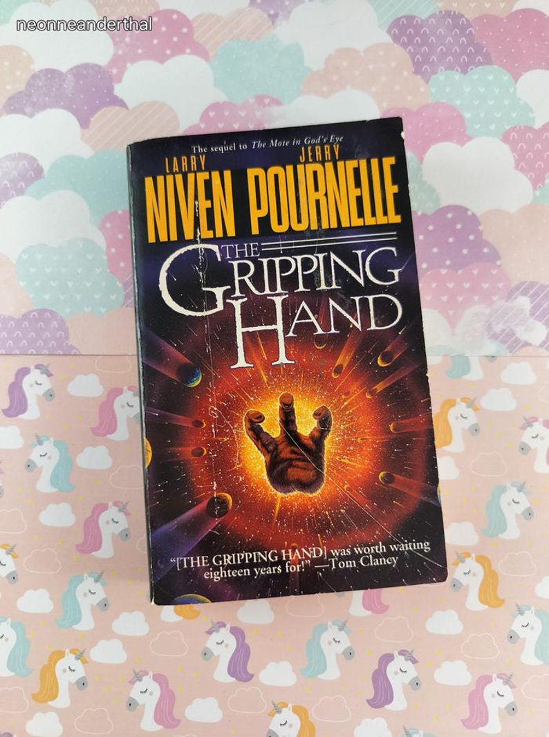 Vintage 1994 the Gripping Hand by Larry Niven & Jerry Pournelle Pocket ...