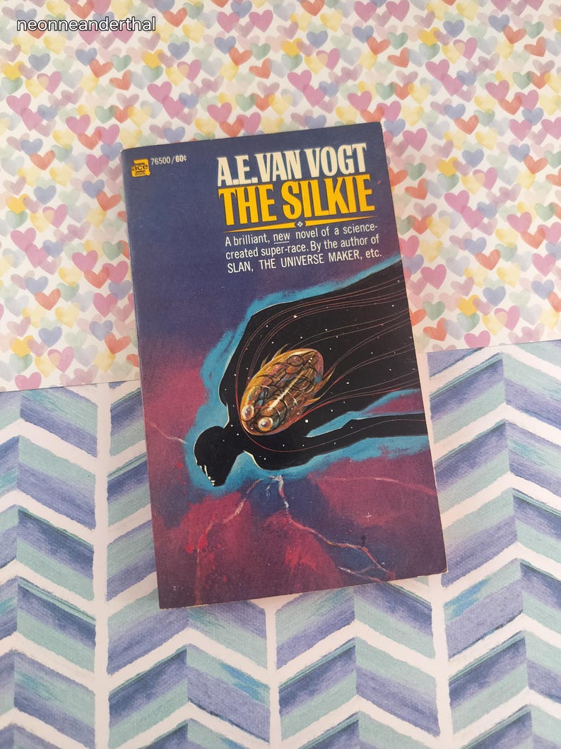 Vintage 1969 the Silkie by A.E. Van Vogt ACE Books Softcover - Etsy