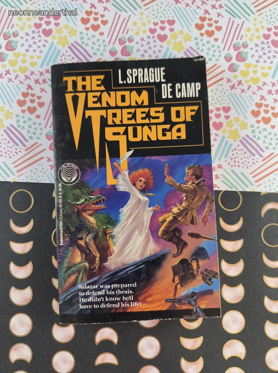 Vintage 1992 1st Printing the Venom Trees of Sunga by L. Sprauge De ...