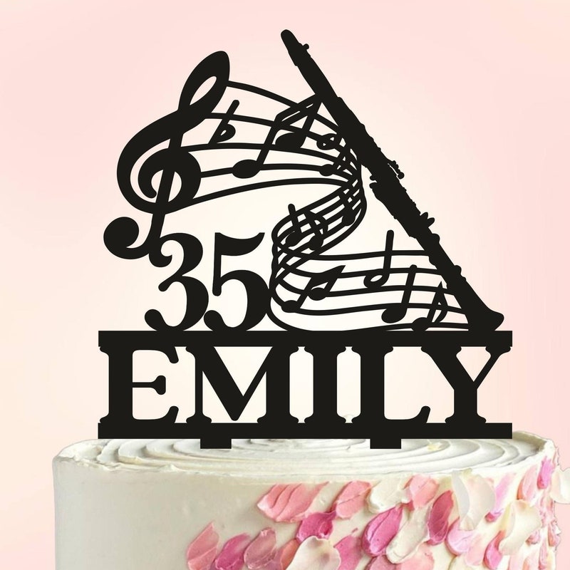 Music Cake Toppers - Etsy