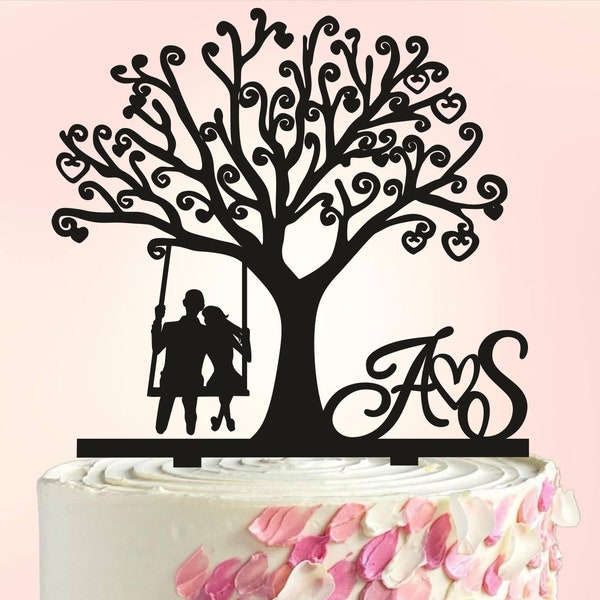 Swing Cake Topper - Etsy