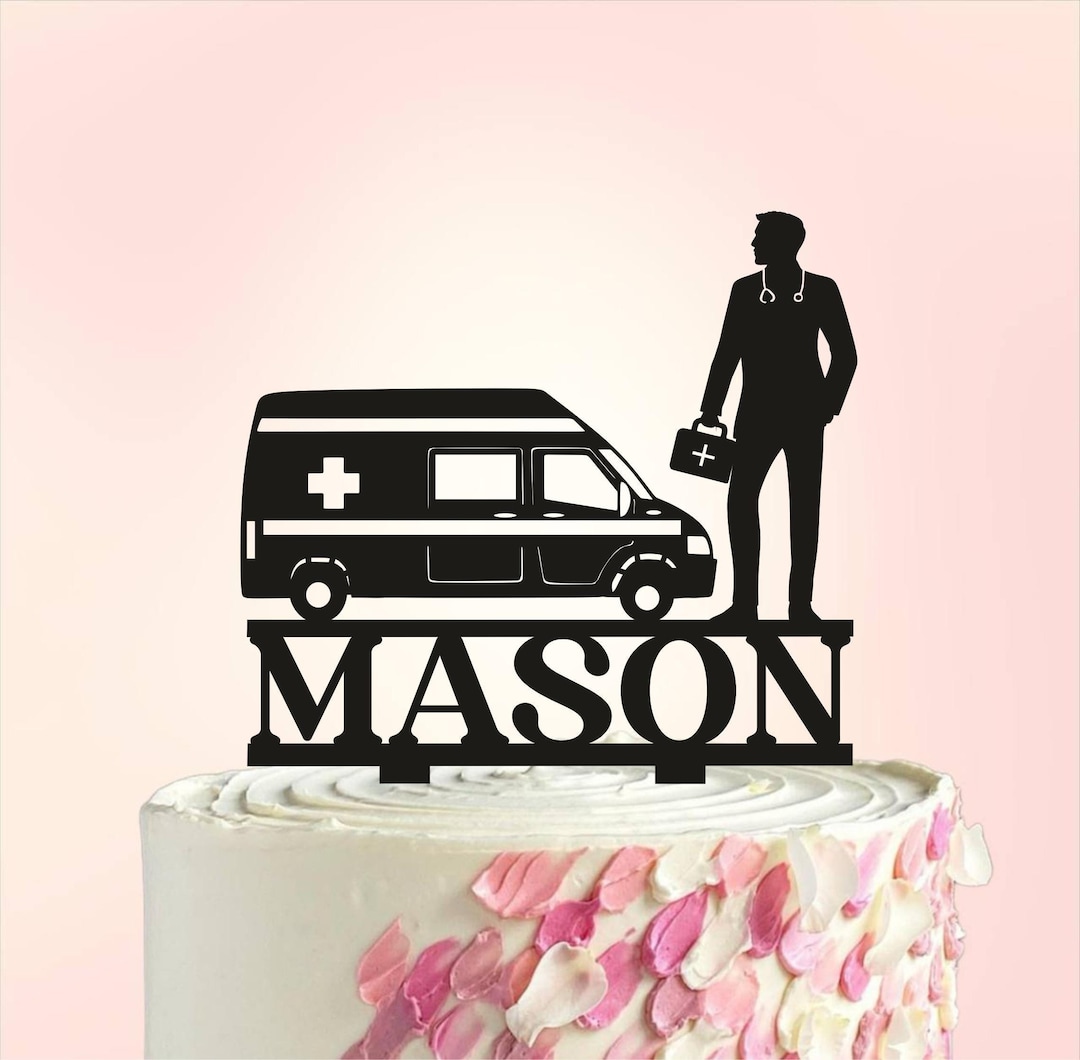 Doctor Birthday Cake Topper, Medical Birthday Cake Topper, Best Doctor ...