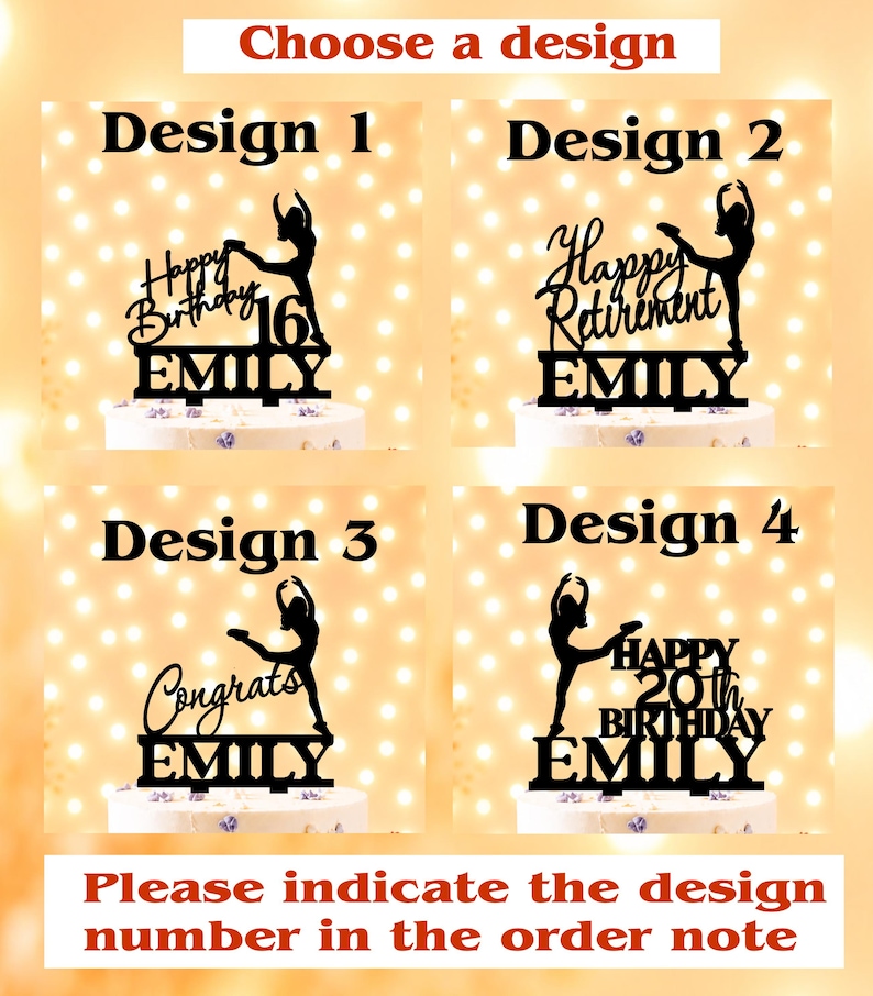 Personalised Dance Birthday Cake Topper, Hip Hop Dancer Cake Topper ...