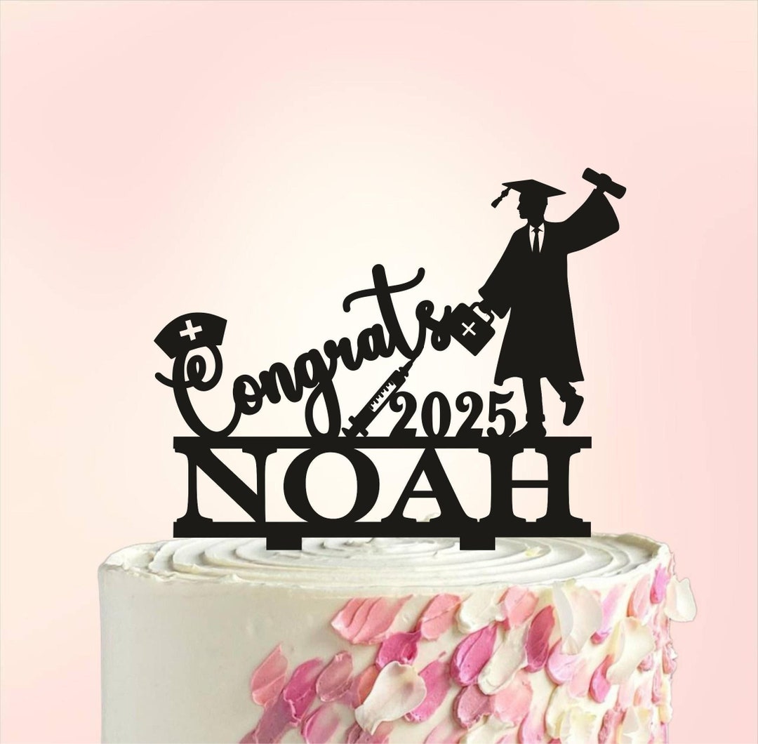 Doctor Graduation Cake Topper, Medical Graduation Cake Topper, Classs ...