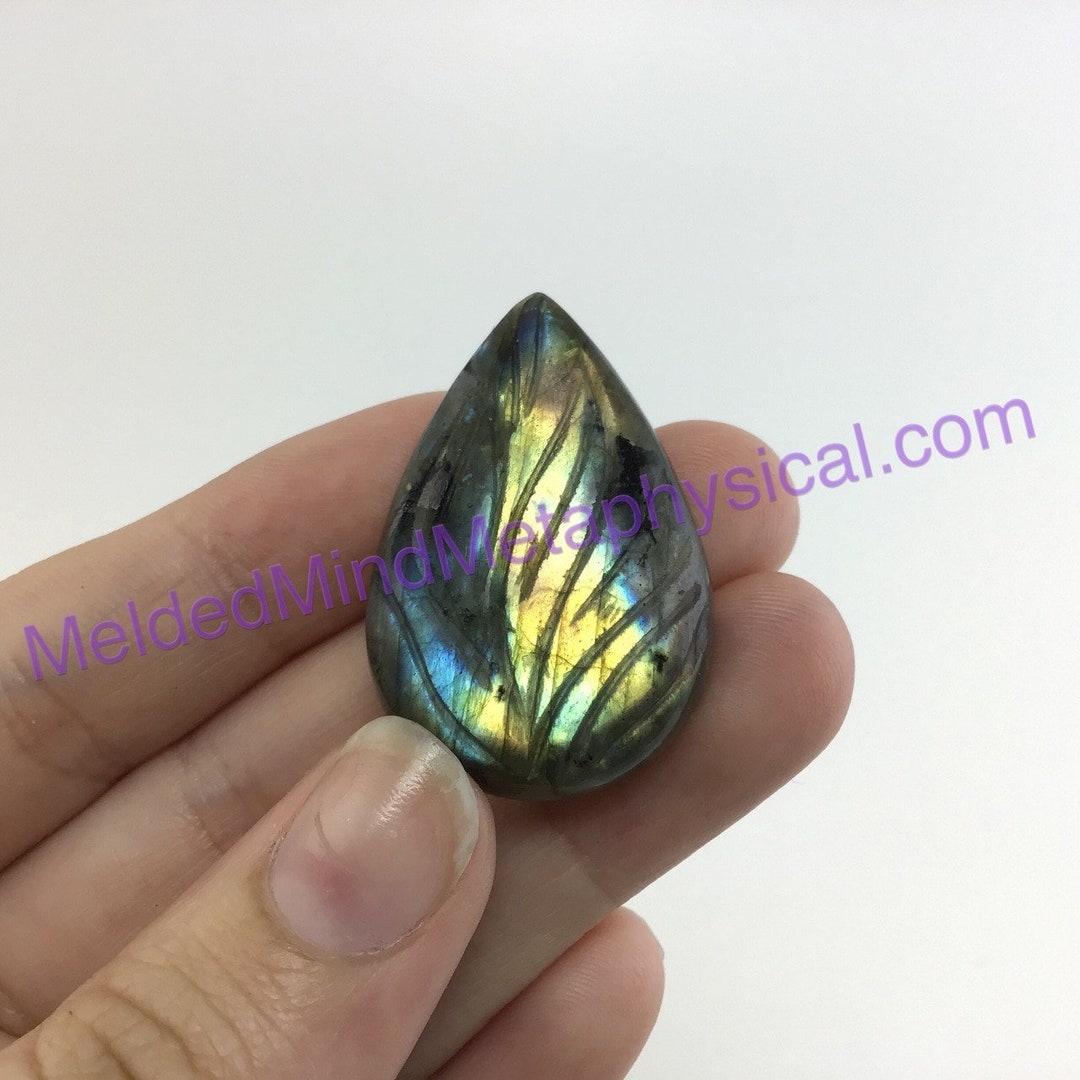 Meldedmind276 Carved Small Labradorite Cabochon 34mm Jewelry - Etsy