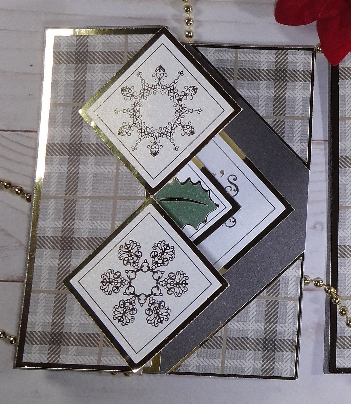 Set of 4 Christmas Cards - Etsy