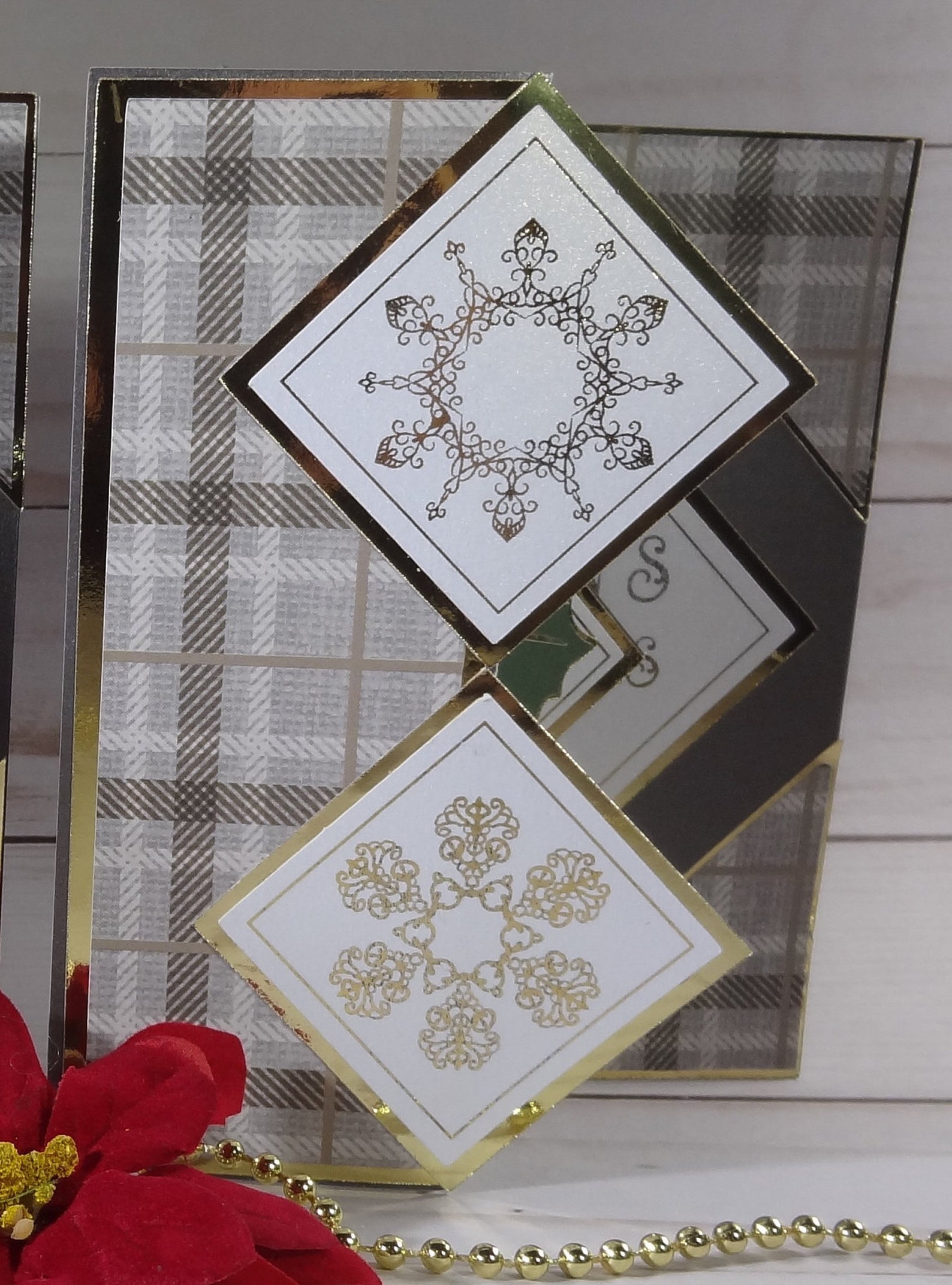 Set of 4 Christmas Cards - Etsy