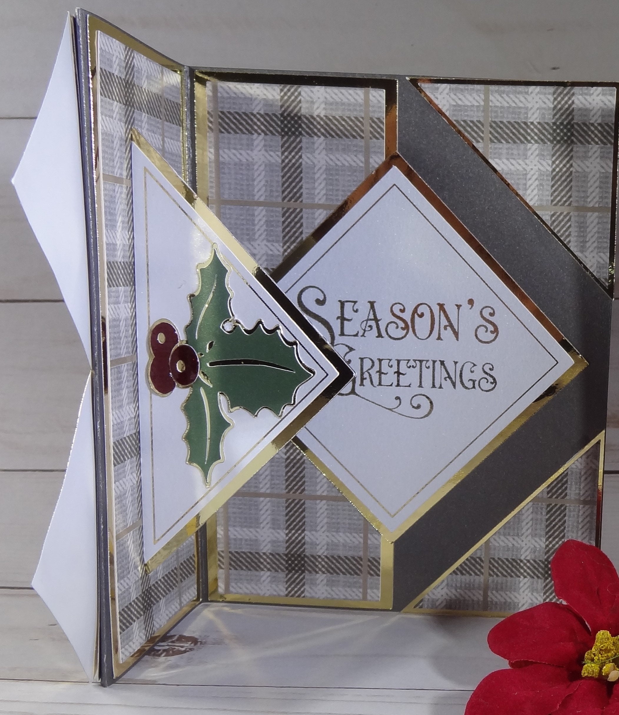 Set of 4 Christmas Cards - Etsy