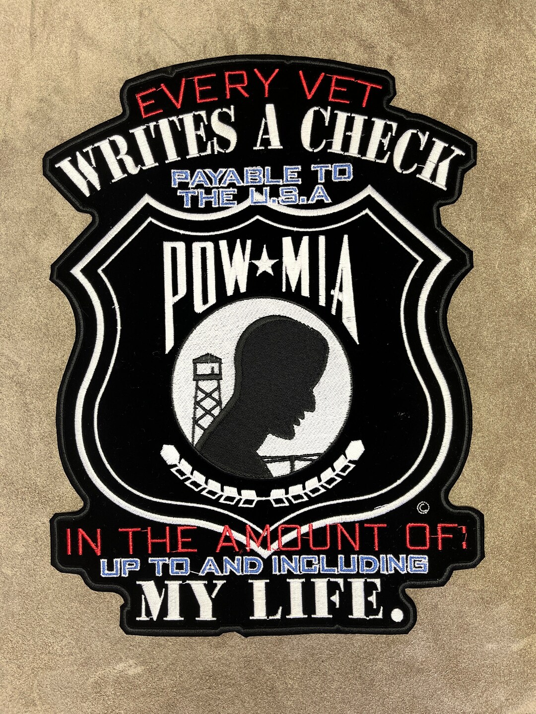 Patches for Vest Jacket Biker Rider Women Men Veterans Pow Mia - Etsy