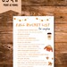 Fall Bucket List for Couples Printable, Fun Fall Date Ideas, Cute ...