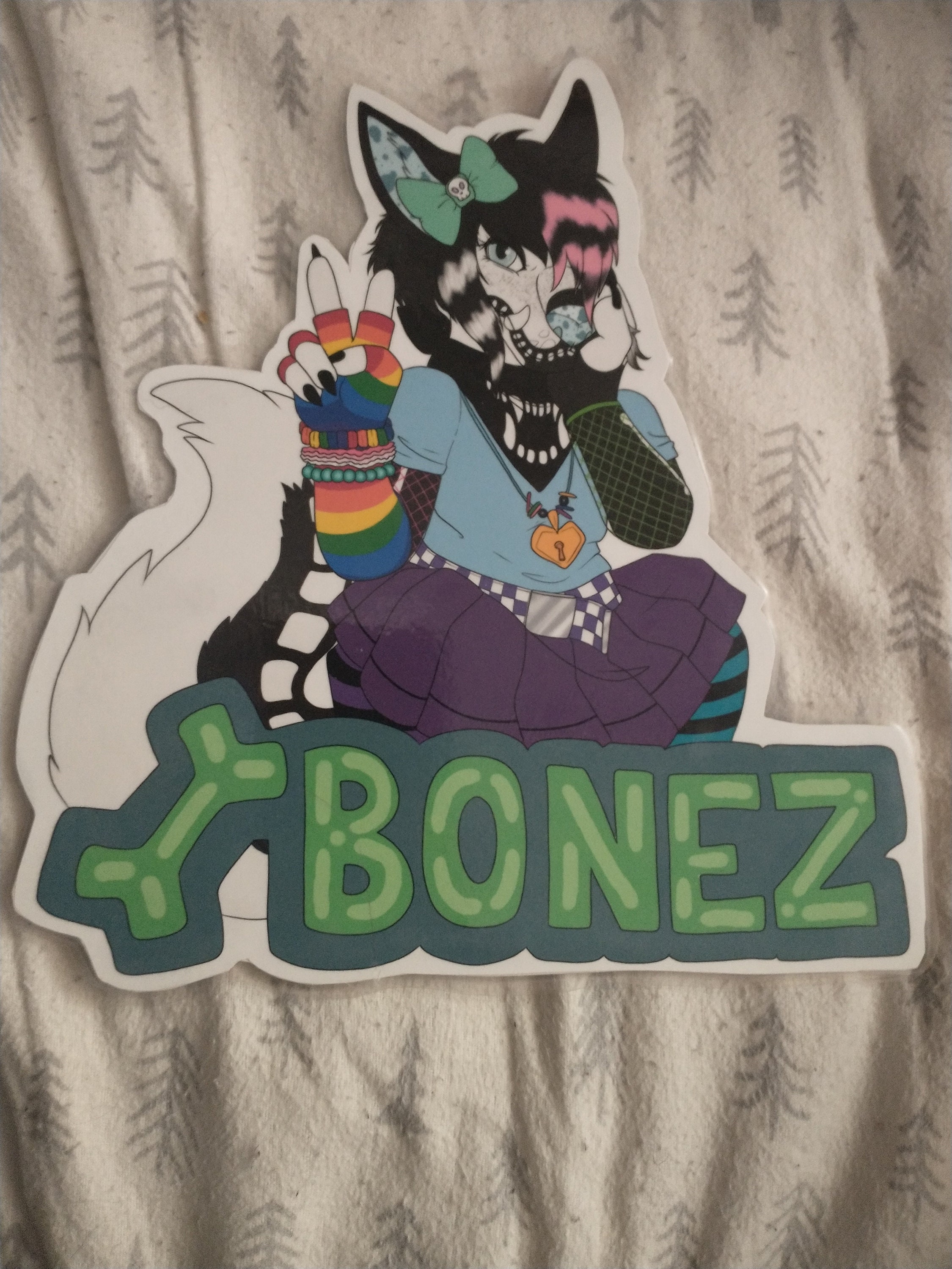 Custom Fursona Badge - Etsy