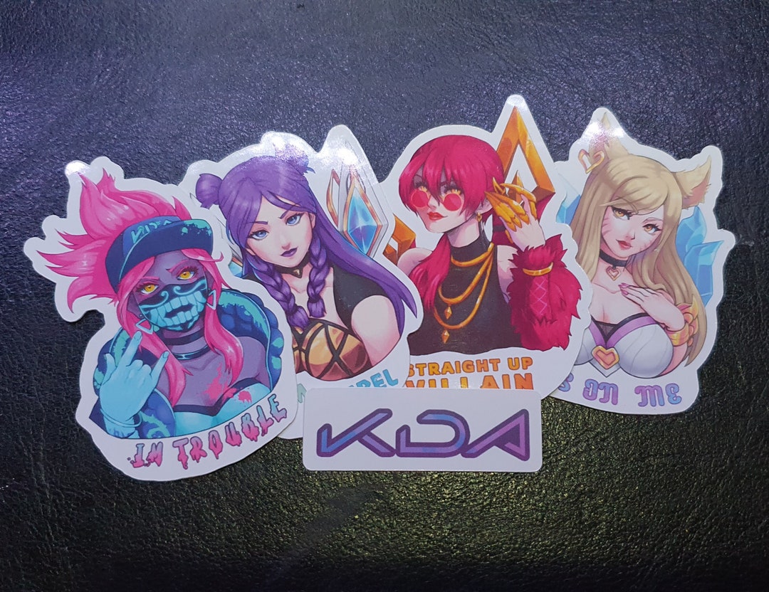 Stickers KDA Diecuts, League of Legends - Etsy