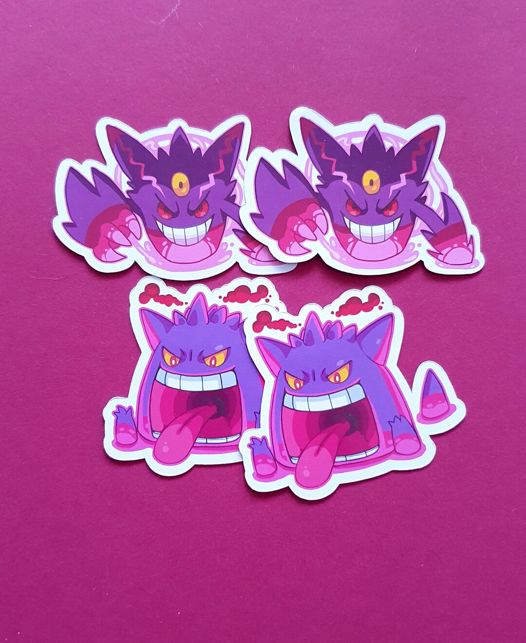 Sticker Mega Gengar Gigantamax Gengar - Etsy