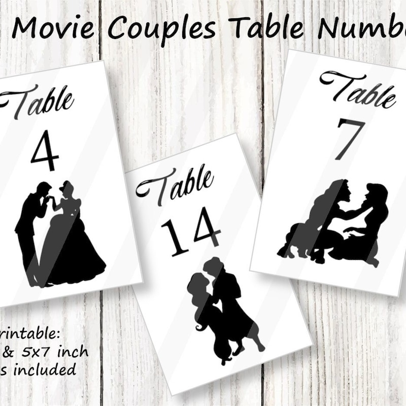 Table Numbers - Etsy