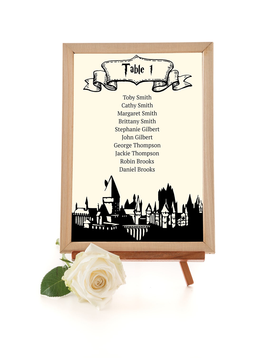 Editable Wizards Seating Chart Template Magical Wedding - Etsy