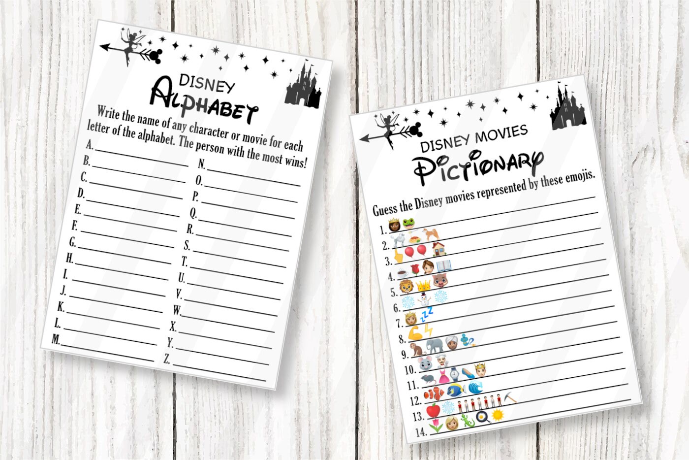 Printable Princesses Party Games Bundle, Kids Activities, Instant ...