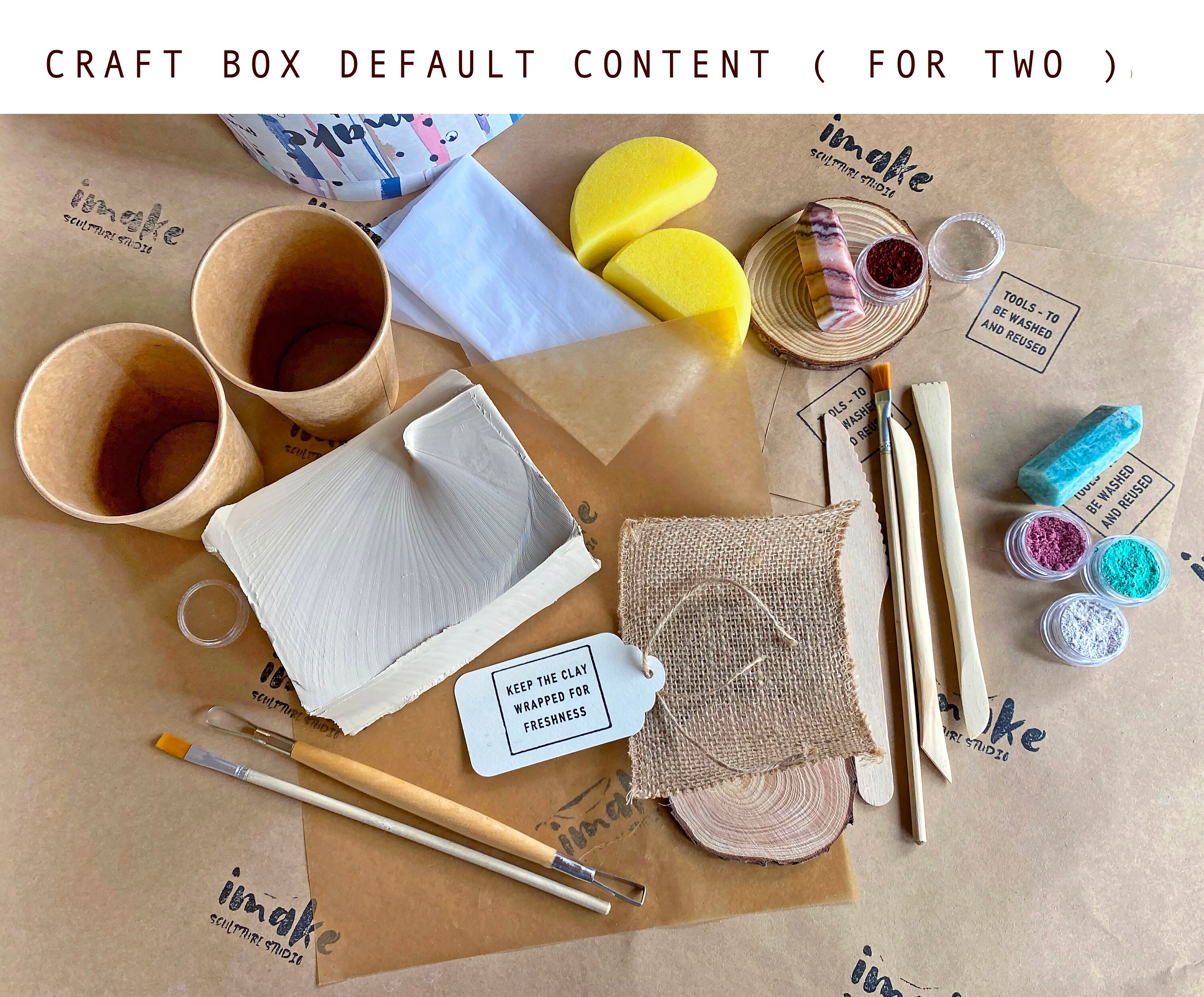 DIY Unique Mug Craft Box With Crystals Kit For Two Perfect | Etsy