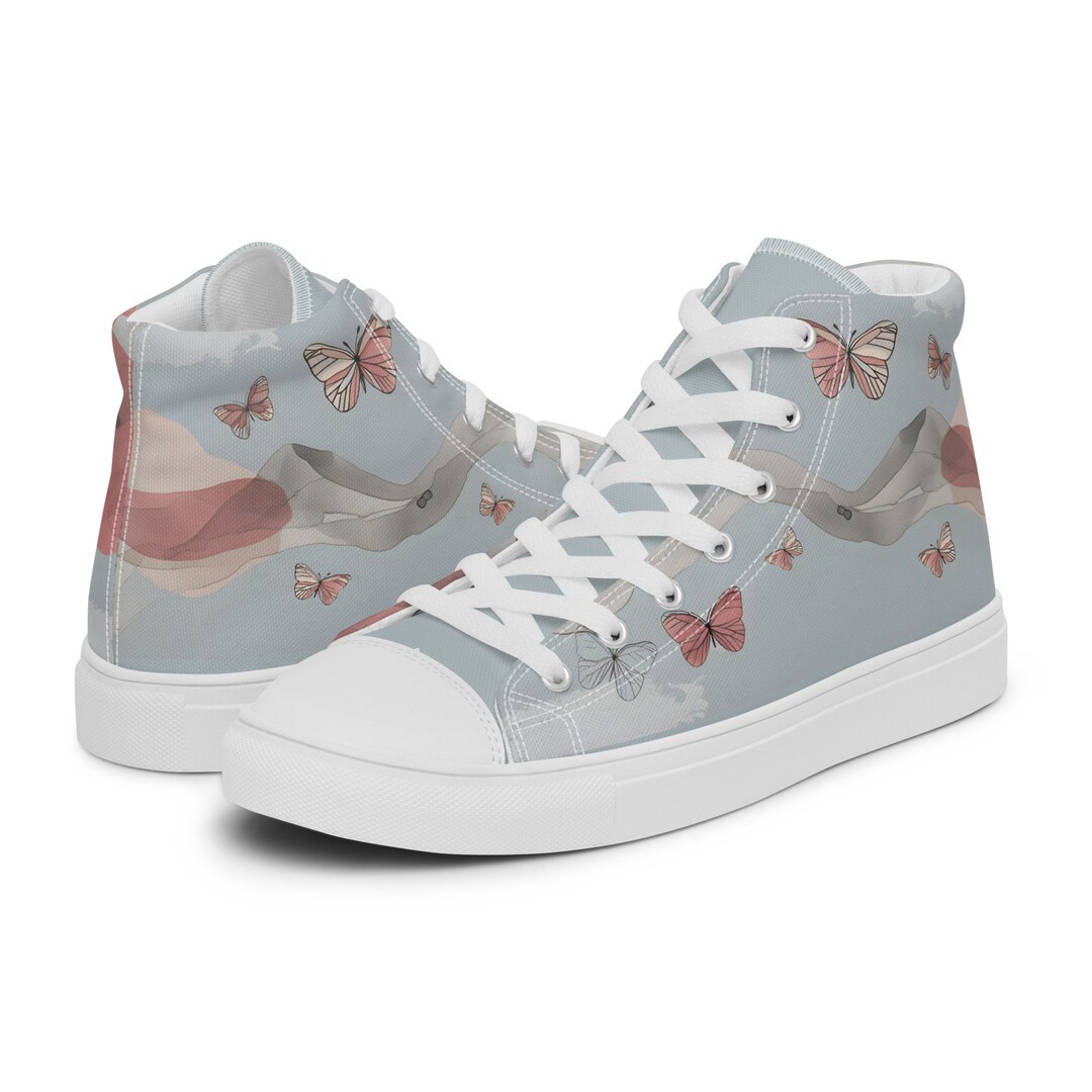 Custom Shoes Custom Sneakers High-tops for Women Custom Handcrafted ...