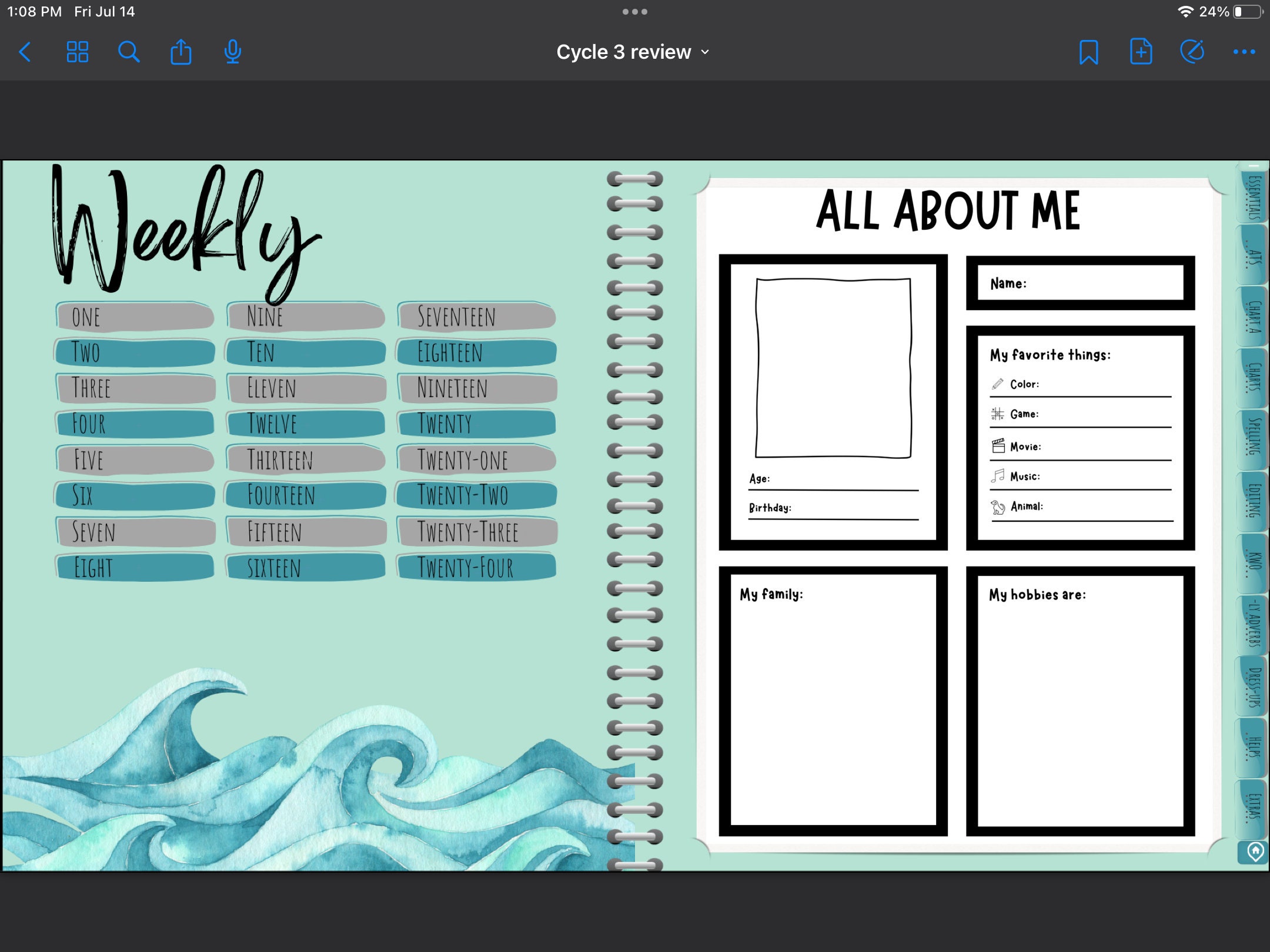 CC Cycle 3 DIGITAL Review Notebook for Foundations and Essentials for ...