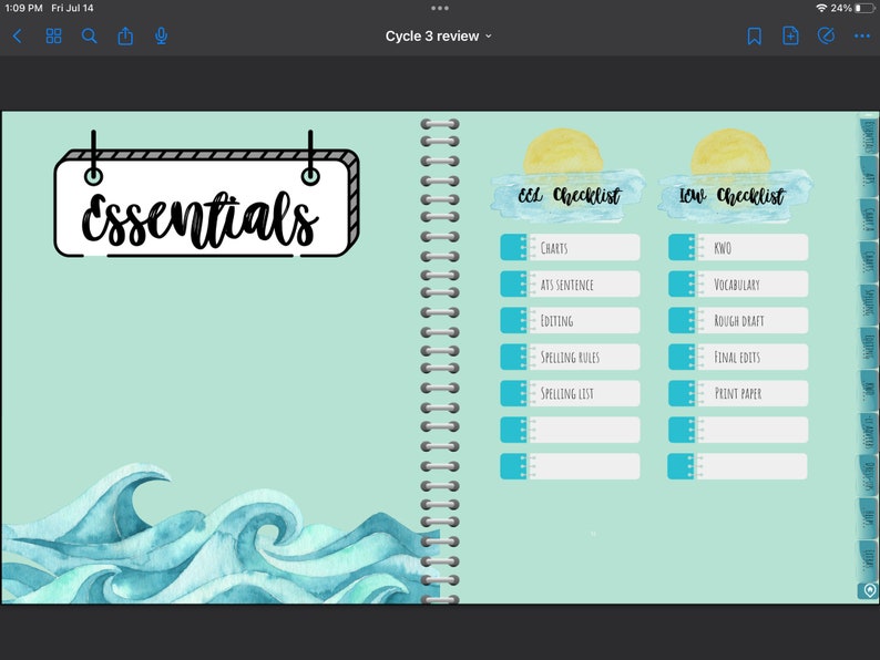 CC Cycle 3 Review Notebook – Foundations & Essentials (digital File) - Etsy