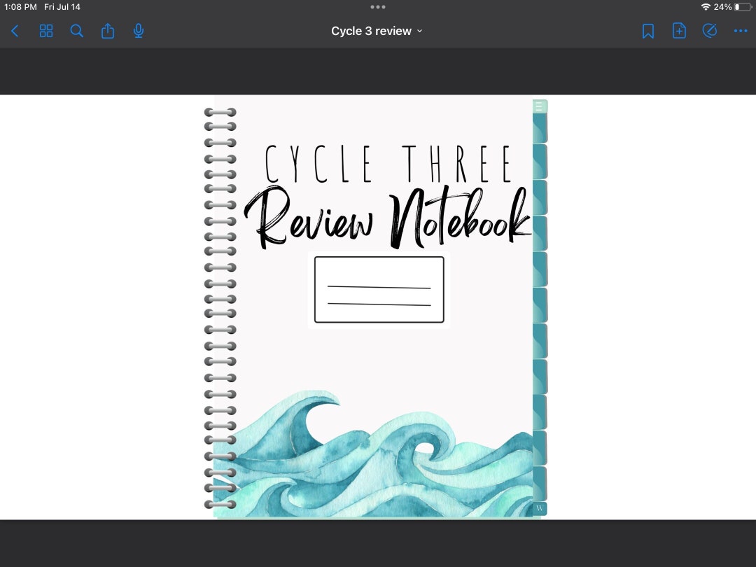 CC Cycle 3 DIGITAL Review Notebook for Foundations and Essentials for ...