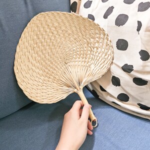 Palm Leaf Hand Fan 10, Wedding Fan, Event Hand Fan, Palm Fan, Straw ...