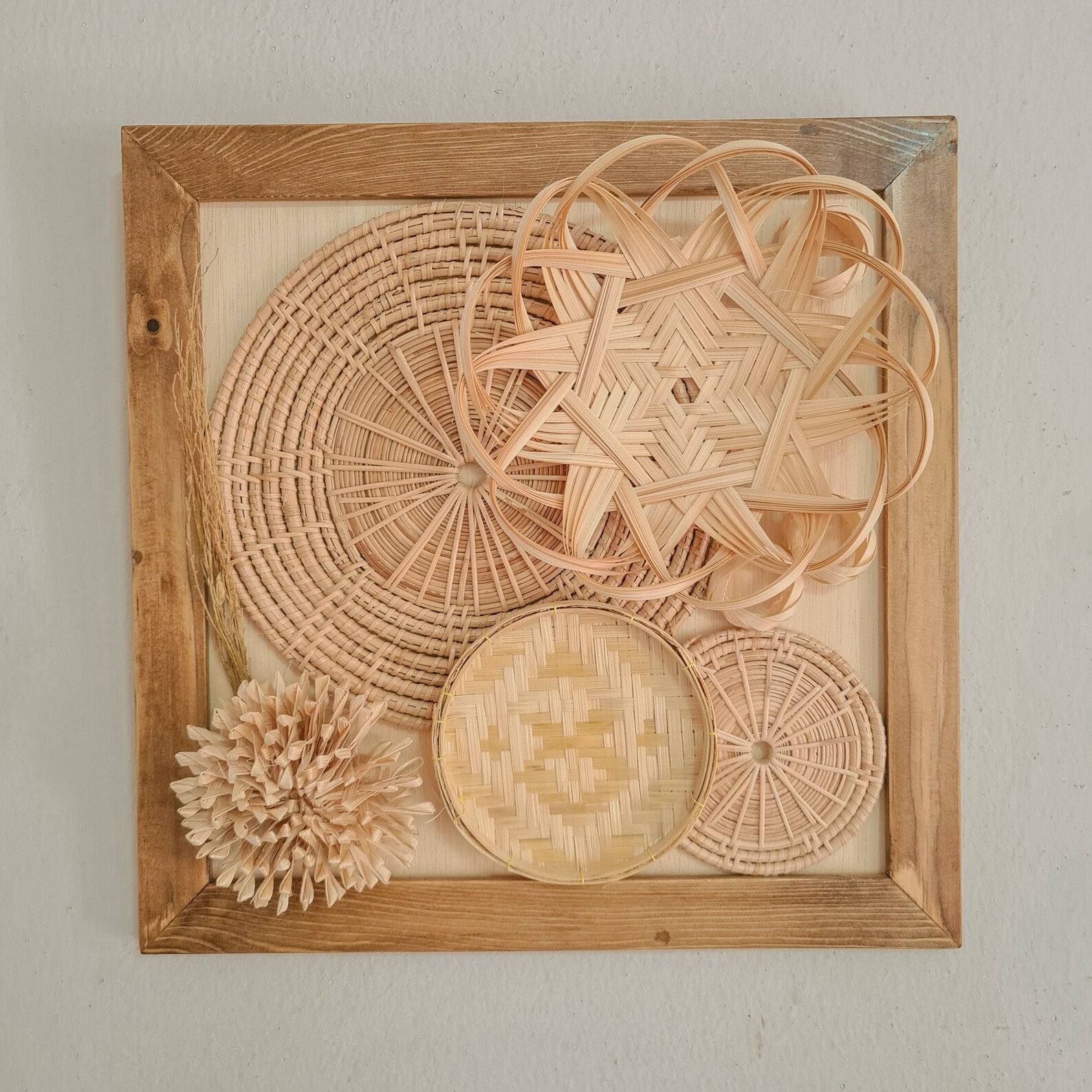 Set of 3 Frames 3D Wall Art, Bohemian Wall Art, 3D Boho Frame,boho ...