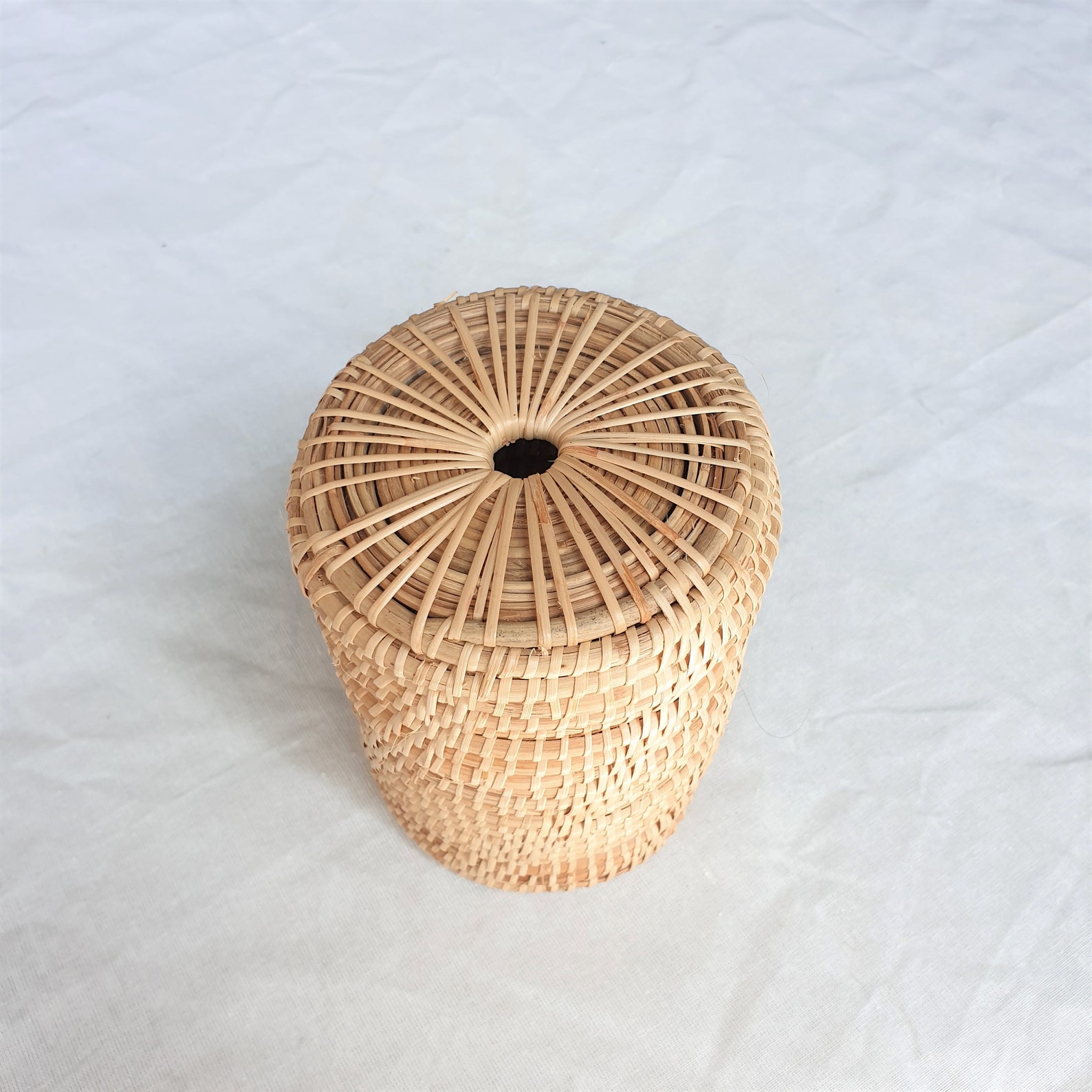 Rattan Glass Holder Rattan Utensil Holder Storage Cup Natural - Etsy