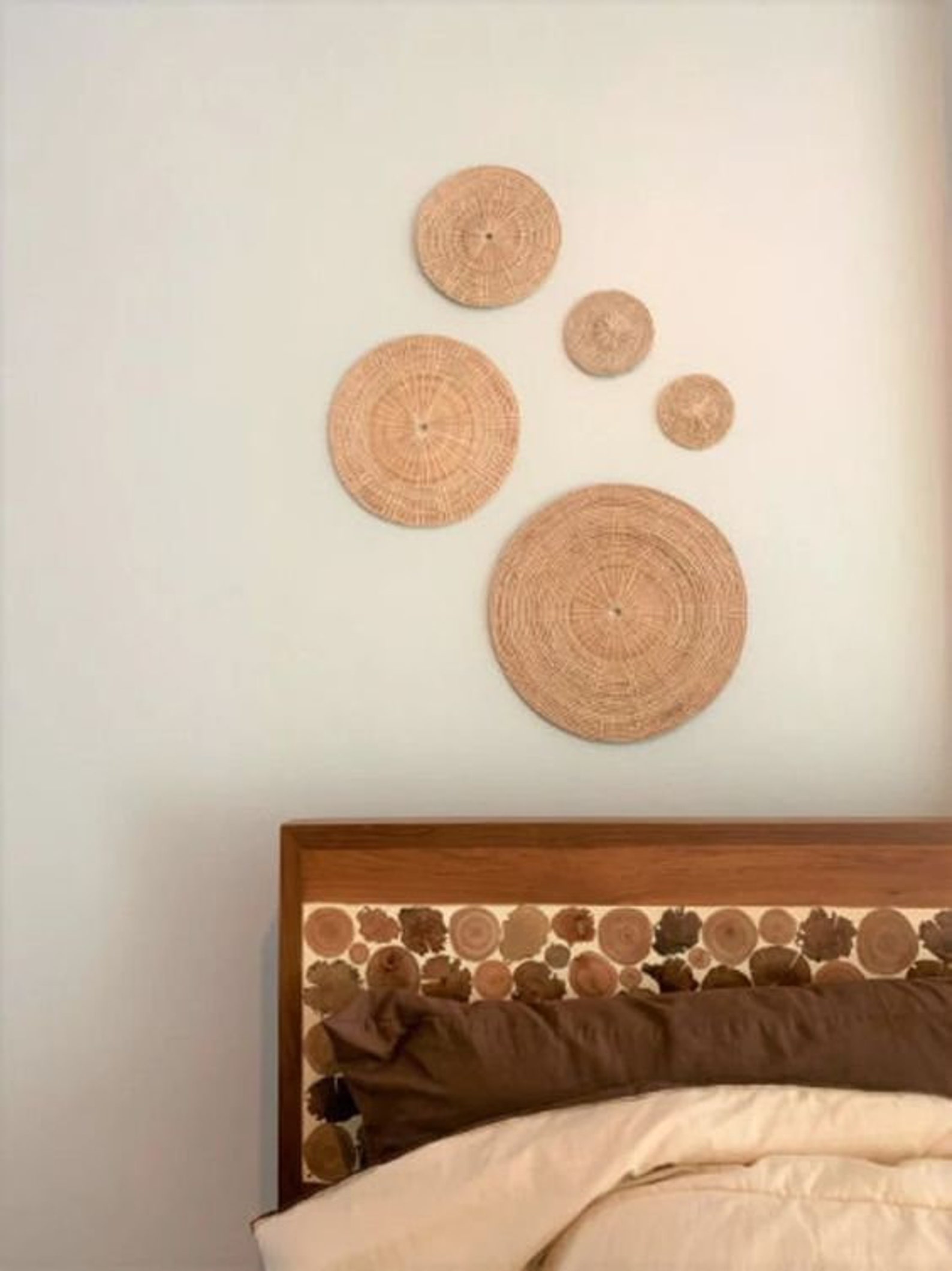 Round Wall Hanging Set cloudy Rattan Wall Decor Wall Art - Etsy Canada