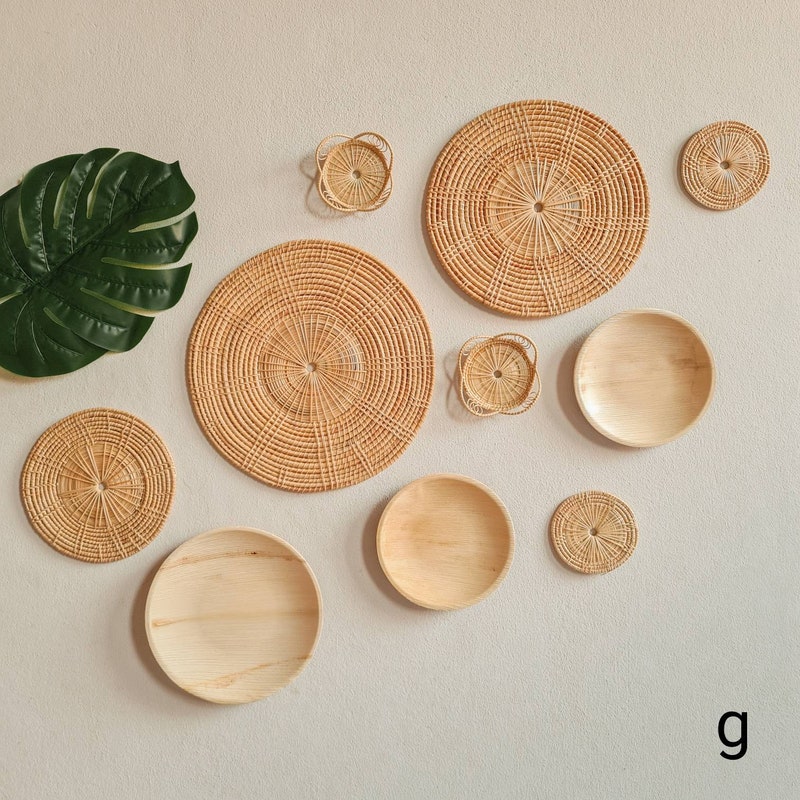 Rattan Wall Art - Etsy