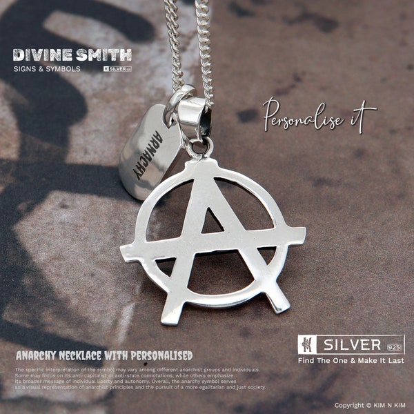 Anarchy Necklace - Etsy
