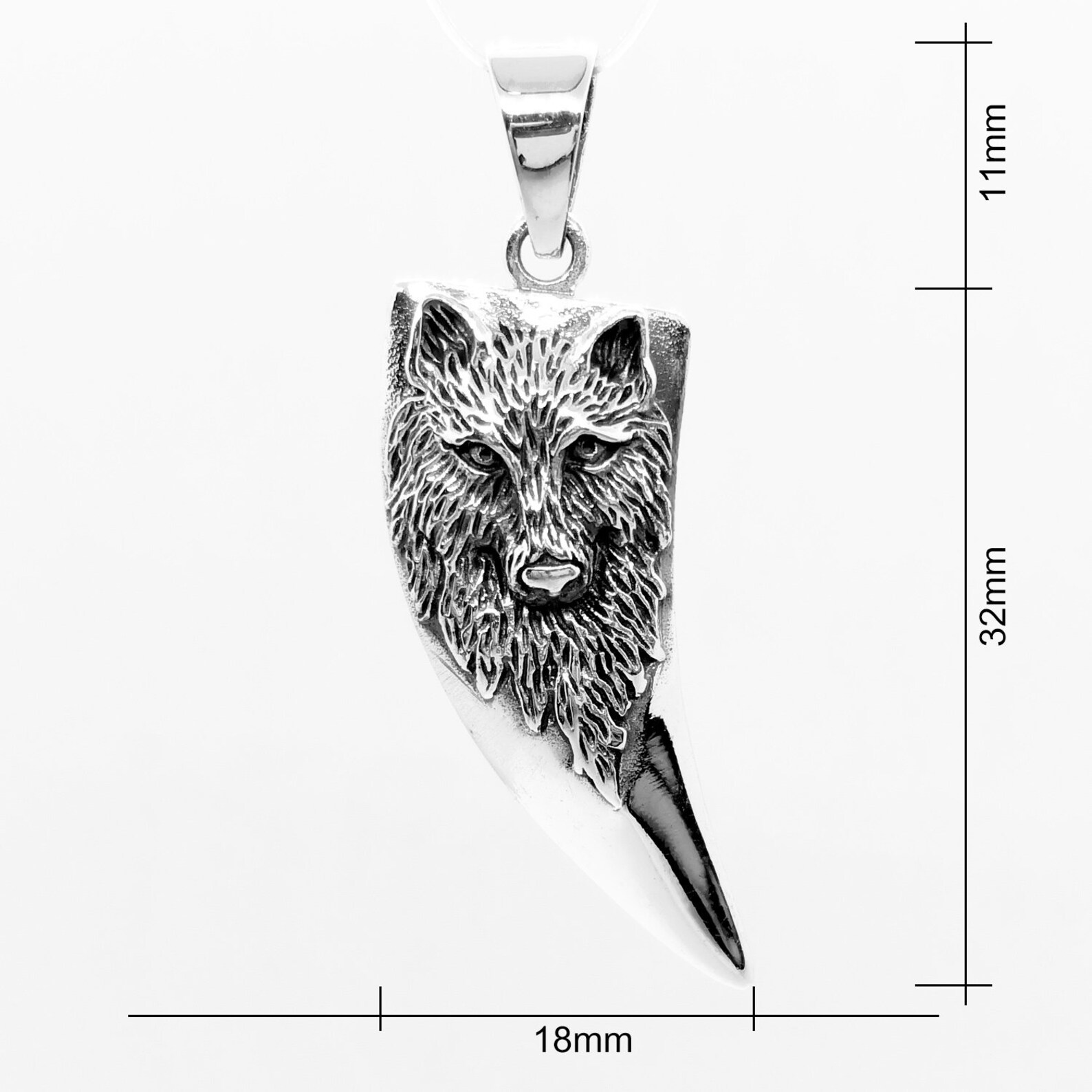 Wolf Tooth Pendant Necklace / Claw / Horn/ Norse Viking Amulet - Etsy