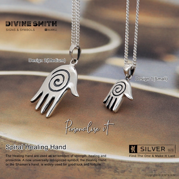 Spiral Healing Hand - Etsy