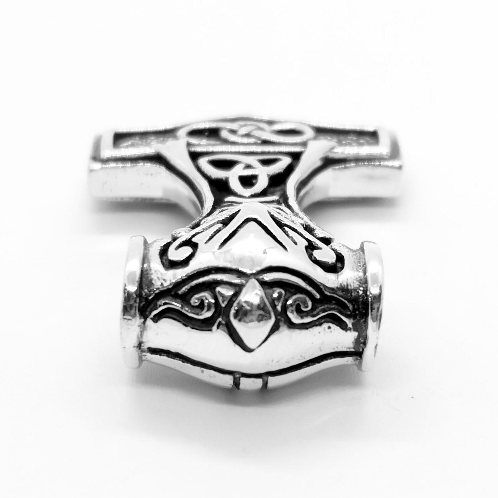 925 Sterling Silver Heavy Thors Hammer Mjolnir Odin Norse | Etsy